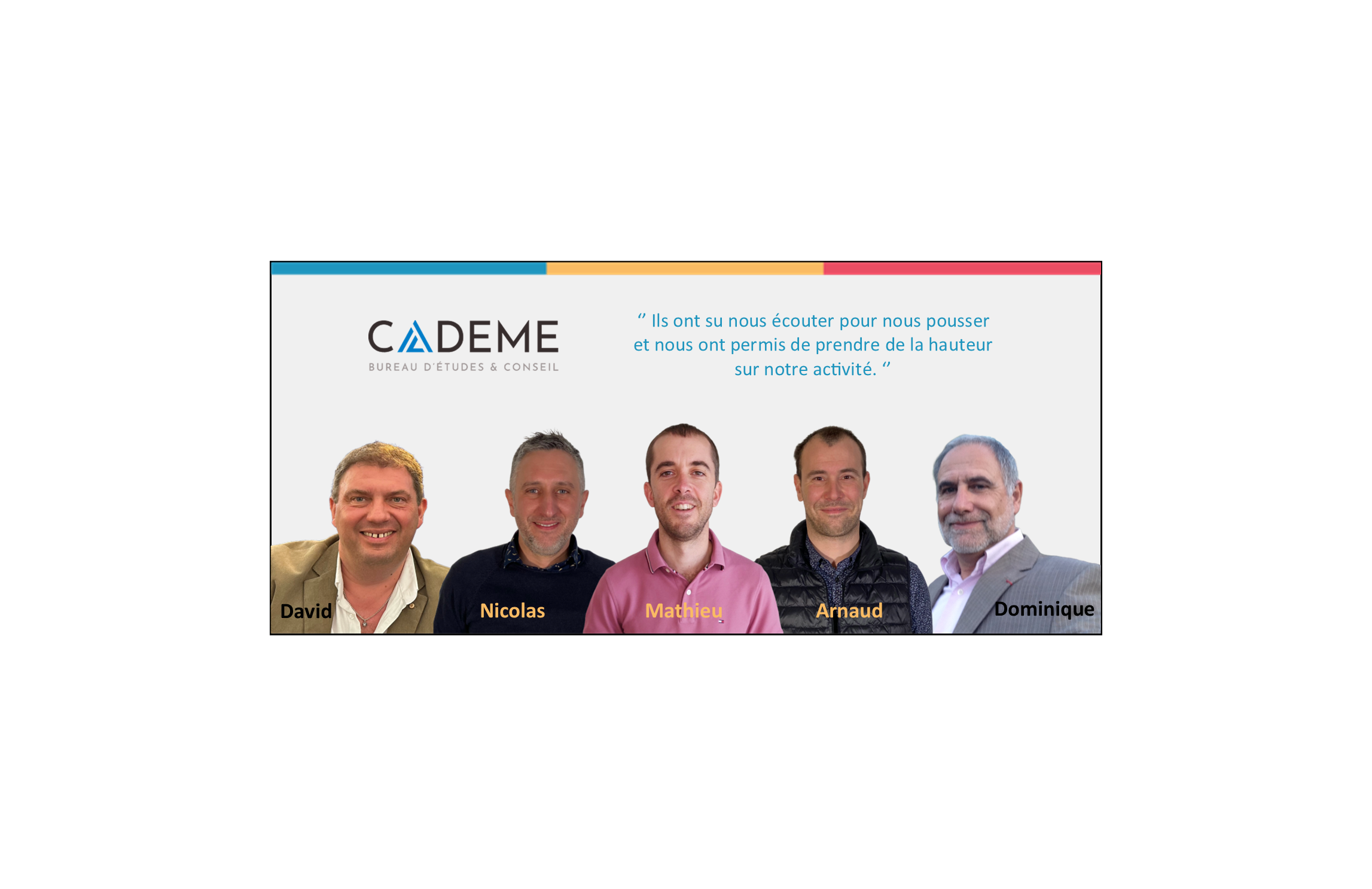 Les belles histoires de l'accompagnement - Réseau Entreprendre Loire