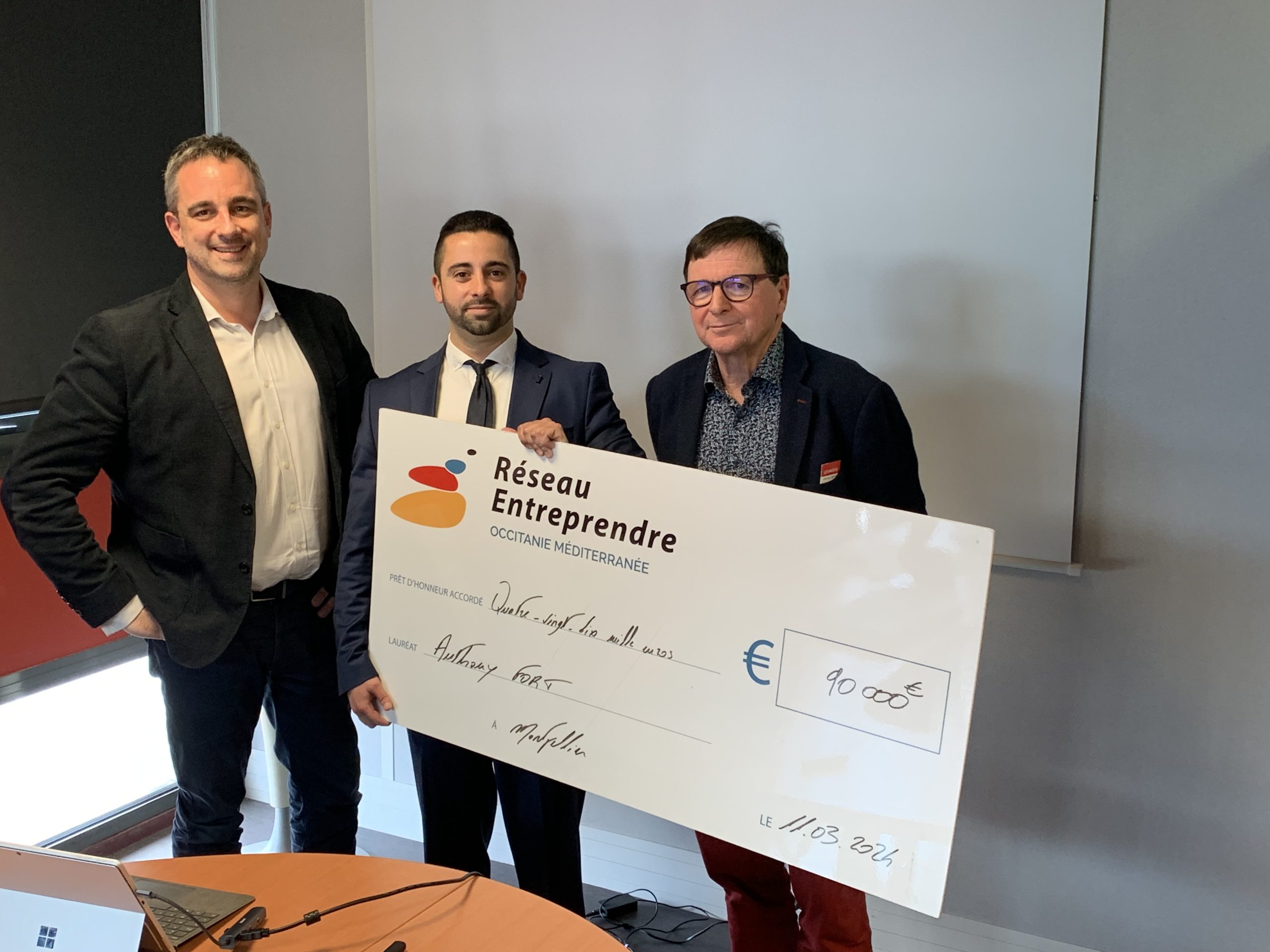 Anthony FORT, nouveau lauréat de Réseau Entreprendre Occitanie ...