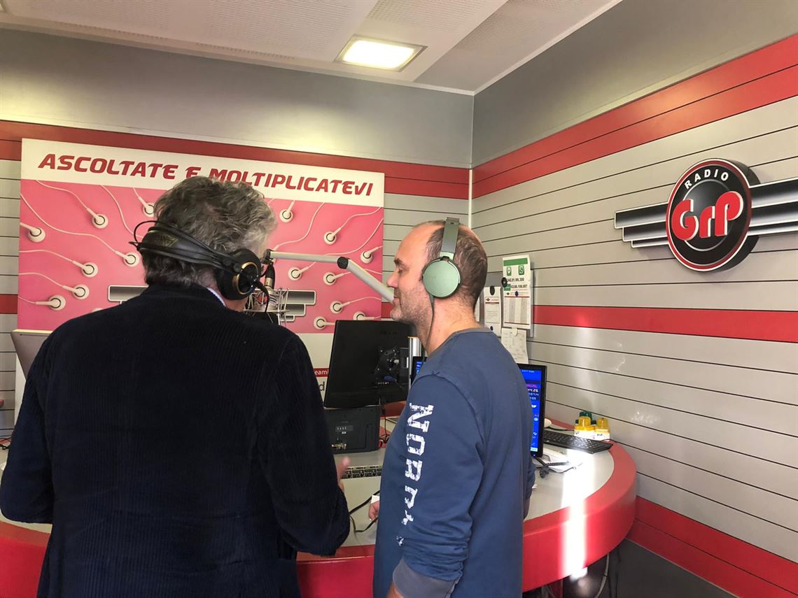 GrP Giornale radio Piemonte...one air Giovanni Radis presenta Rep ...