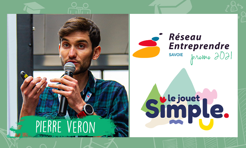 Pierre Véron, lauréat RES 2021 - Réseau Entreprendre Savoie