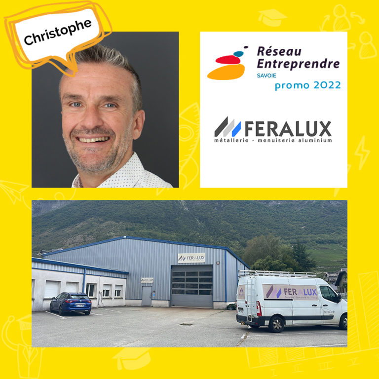 Feralux, entreprise lauréate RES 2022 avec Christophe