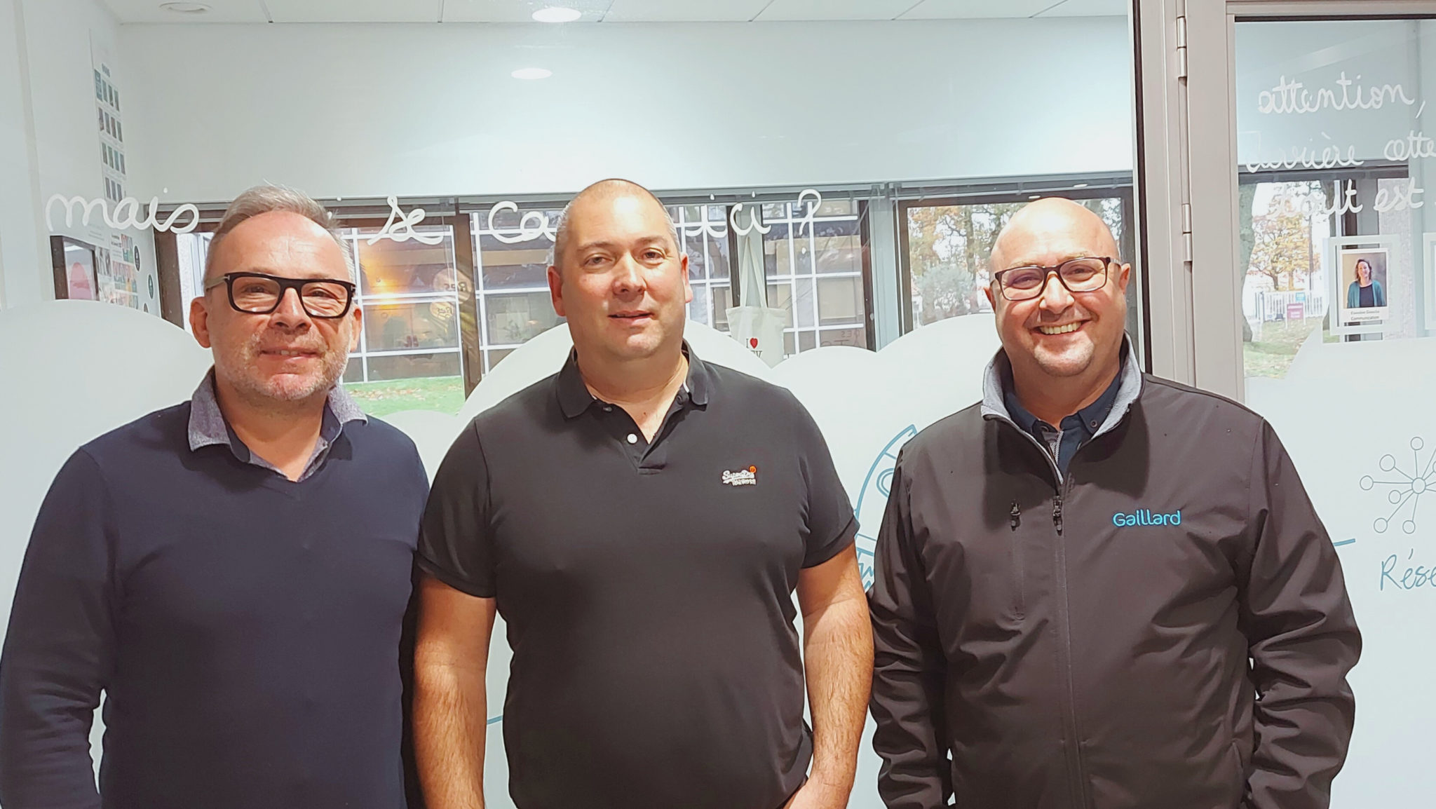 Groupe GAILLARD [reprise] : Olivier Chiron, Gaëtan Audureau et Alain ...